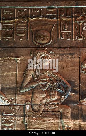 Aswan, Egypt - February 16, 2021: image of Philae Temple, an ancient ...