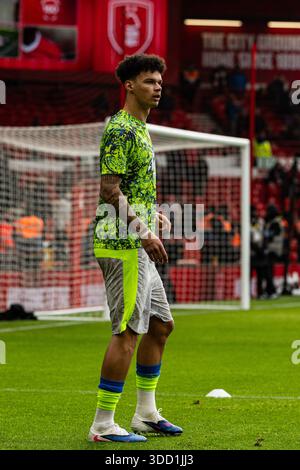Nico O'Reilly of Manchester City during the Premier League match ...