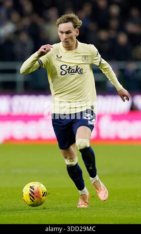 James Garner of Everton in action during the Premier League match ...