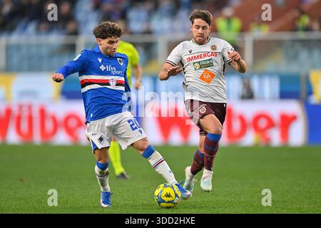 Simone Pafundi (UC Sampdoria) - Tobias Reinhart (AC Reggiana 1919 ...