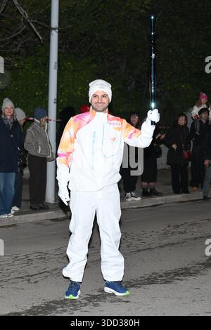Journey Of The Olympic Torch At The Latina City On Dec 26 2025 In