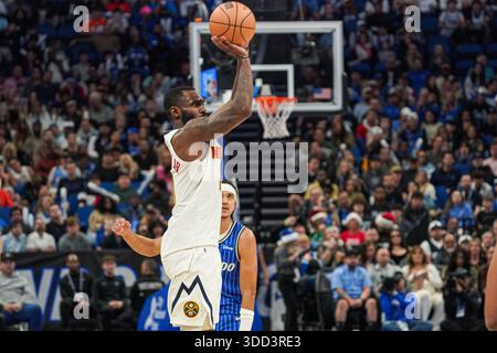 Denver Nuggets guard Tim Hardaway Jr. (10) in the first half of an NBA ...