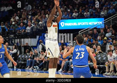 Denver Nuggets guard Tim Hardaway Jr. (10) in the second half of an NBA ...