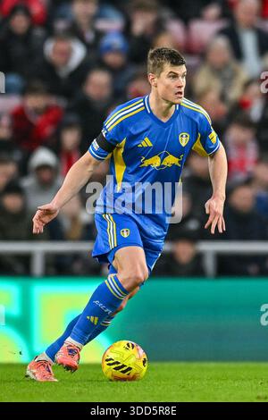 Jaka Bijol of Leeds United during the Derby County v Leeds United ...