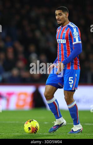 Maxence Lacroix of Crystal Palace in the pregame warmup session during ...