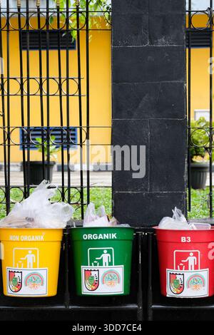 Pekanbaru, Indonesia - September 28, 2025: Exterior facade of Bank BJB ...