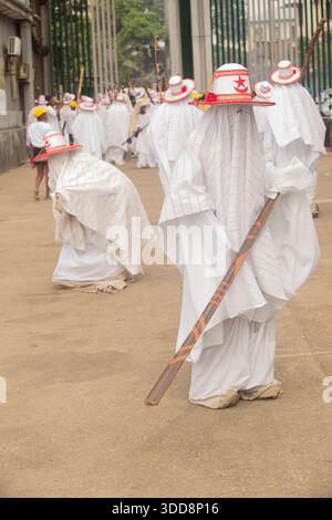 Eyo Adamu Orisha Festival 2025 Stage in Lagos Nigeria Stock Photo - Alamy