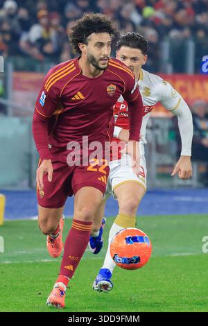 Mario Hermoso of AS Roma during the match of 18th day of the Serie A ...