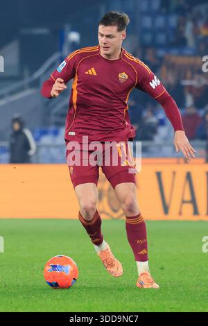 Evan Ferguson the Italian championship Serie A 2025-2026 football match ...