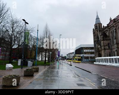 Manchester, UK - December 06, 2025: Urban scene in Manchester, UK ...