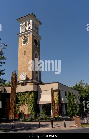 JUNE 20, 2023, TASHKENT, UZBEKISTAN: Beautiful park at Hazrati Imam ...