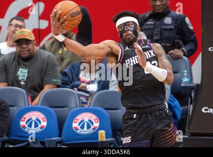 Phoenix Suns guard Jordan Goodwin (23) during the second half of an NBA ...