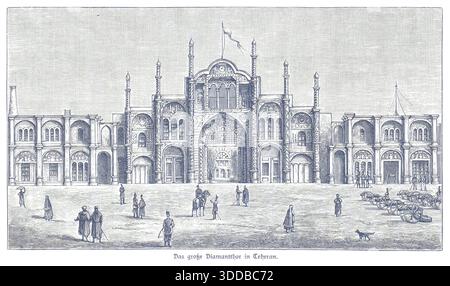 The Great Diamond Gate of Tehran: Historic Persian Architecture in the ...