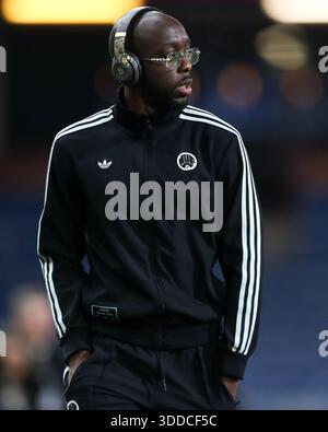 Yoane Wissa Of Newcastle United Arrives during the Newcastle United v ...