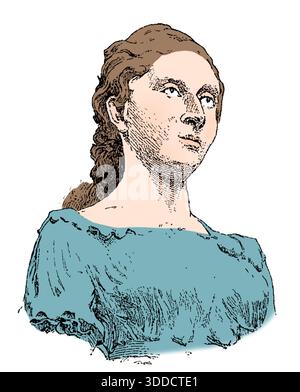 Marie-Sophie Germain, French Mathematician Stock Photo - Alamy