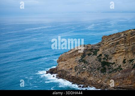 Cabo Espichel Sesimbra Portugal December 25 2025. Weathered stone ...