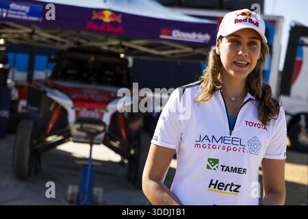 AKEEL Dania (ksa), Odyssey Academy by BBR Motorsport, Taurus, Challenger, FIA W2RC, portrait ...