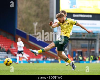 Wrexham's Sam Smith scores their side's first goal of the game during ...