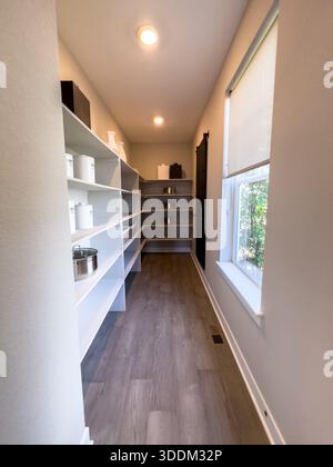 Walk-in kitchen pantry Stock Photo - Alamy