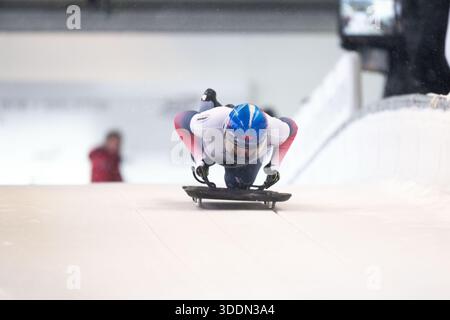 COLTMAN Amelia (Great Britain) at the start, GER, IBSF Skeleton World ...