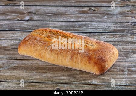 Italian traditional crusy fresh bread - Ciabatta Stock Photo - Alamy
