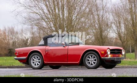 The 1975 Triumph TR6 is a British sports car known for its classic ...