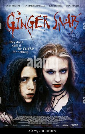 GINGER SNAPS, Katharine Isabelle, Emily Perkins, 2000. (c) Unapix ...