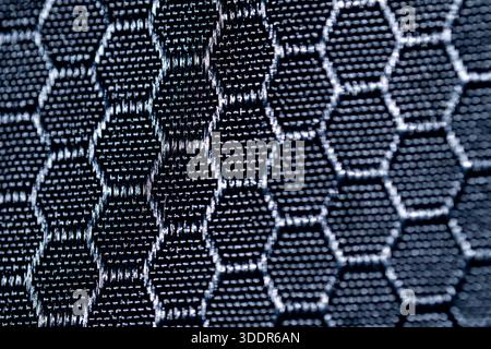 hexagonal pattern in technical structure - Illustration Stock Photo - Alamy