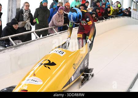 KALICKI Kim (Germany), GER, IBSF Bob World Cup Altenberg, Monobob Women ...