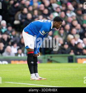 Rangers' Emmanuel Fernandez during the William Hill Premiership match ...