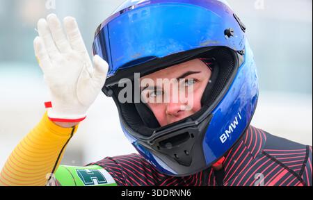 Winterberg, Germany. 11th Jan, 2026. Luge, World Cup, doubles, women ...