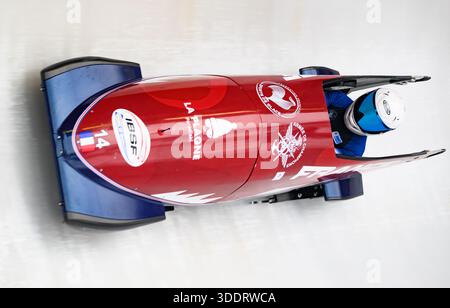 Winterberg, Germany. 03rd Jan, 2026. Bobsleigh: World Cup, two-man ...