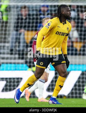 Wolverhampton Wanderers' Tolu Arokodare during the Premier League match ...