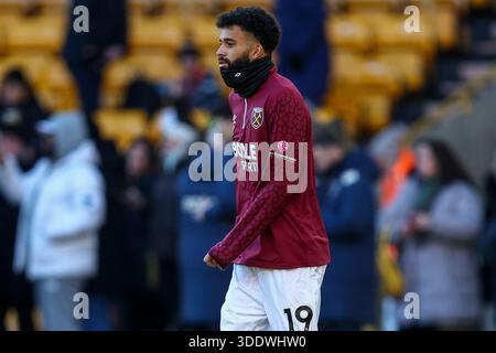Pablo Felipe of West Ham United ahead of the Premier League match West ...