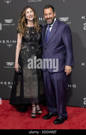 Jackie Sandler, Adam Sandler attend the 2026 BAFTA Tea Party at Four ...