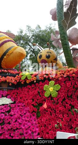 Pasadena, California, USA 3rd January 2026 Rose Parade Float on display ...