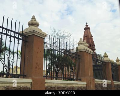 Cairo, Egypt, January 1 2026: outside The Baron Empain Palace Qasr El ...