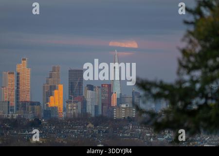 The first super moon of 2026 rises in the sky in Qingdao City, east ...