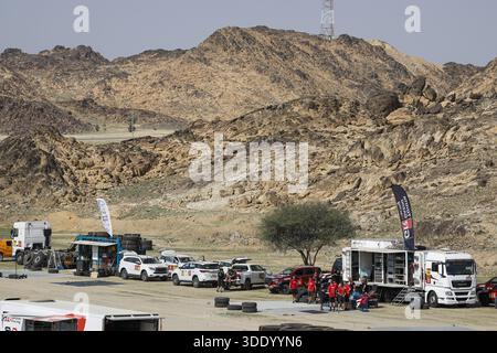 ambiance during the Stage 4 of the Dakar 2026, on January 7, 2026 ...