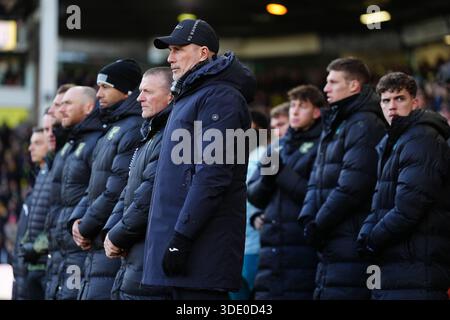 Norwich City manager Philippe Clement before the Sky Bet Championship ...