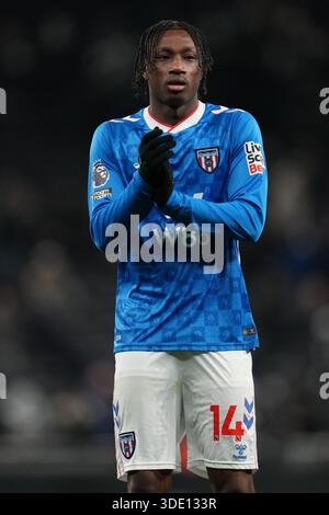 Romaine Mundle of Sunderland during the Premier League match Sunderland ...