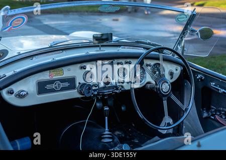 1057 MG MGA, on display at the Bicester Motion assembly held on the ...
