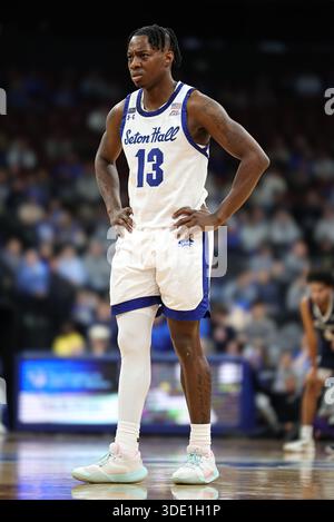 Seton Hall guard Trey Parker (13) at Prudential Center. (Photo by Jess ...