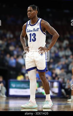 Seton Hall guard Trey Parker (13) at Prudential Center. (Photo by Jess ...