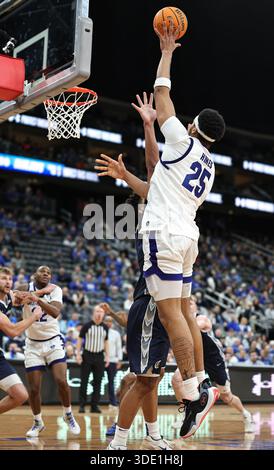 Seton Hall forward Najai Hines (25) during pregame warmups at ...