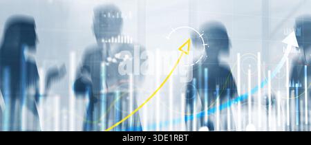 Data analysis chart with multiple growth curves showing progression ...