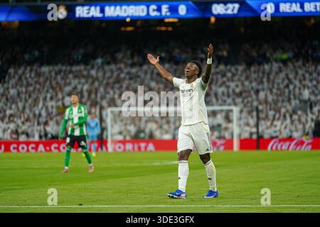 Vinícius Júnior of Real Madrid during a Copa del Rey Round of 16 match ...