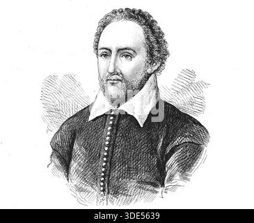 Richard Burbage, renowned English actor of the Elizabethan and Jacobean ...