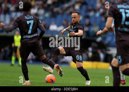 Stanislav Lobotka of SSC Napoli seen in action during the Italian Serie ...