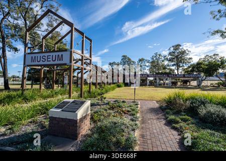 Exterior view of Miles Historical Village Museum, Miles, Queensland ...